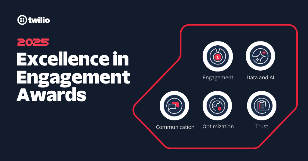Drumroll please… Meet the 2025 finalists of our Engagement Awards | Twilio